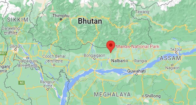 Where is Manas National Park located? - Where | Where Is It | Answers